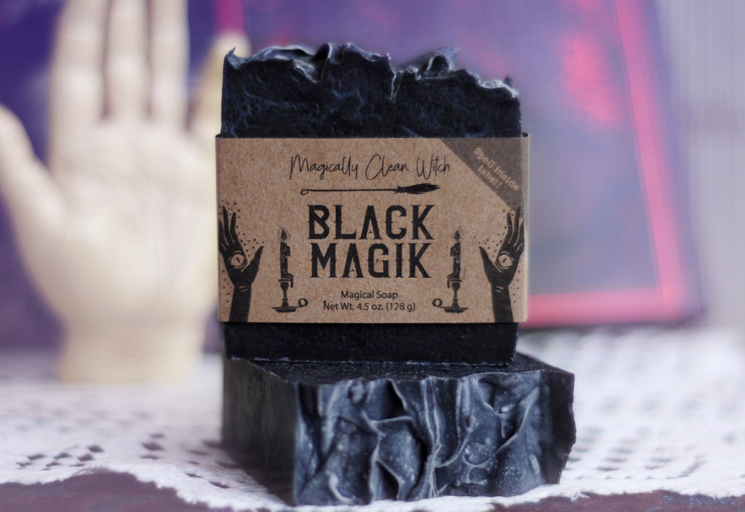 Black Magik Soap Rosemary & Sage. Natural, Vegan, Body Bar for ...