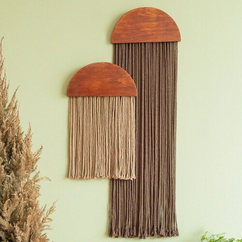 Macrame Wall Hanging Woven Wall Art Boho Decor Modern - Etsy Australia