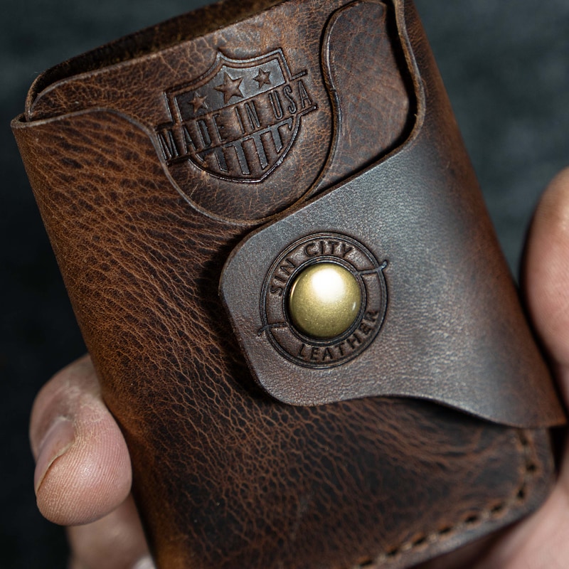 Trucker Handmade Wallet - Etsy