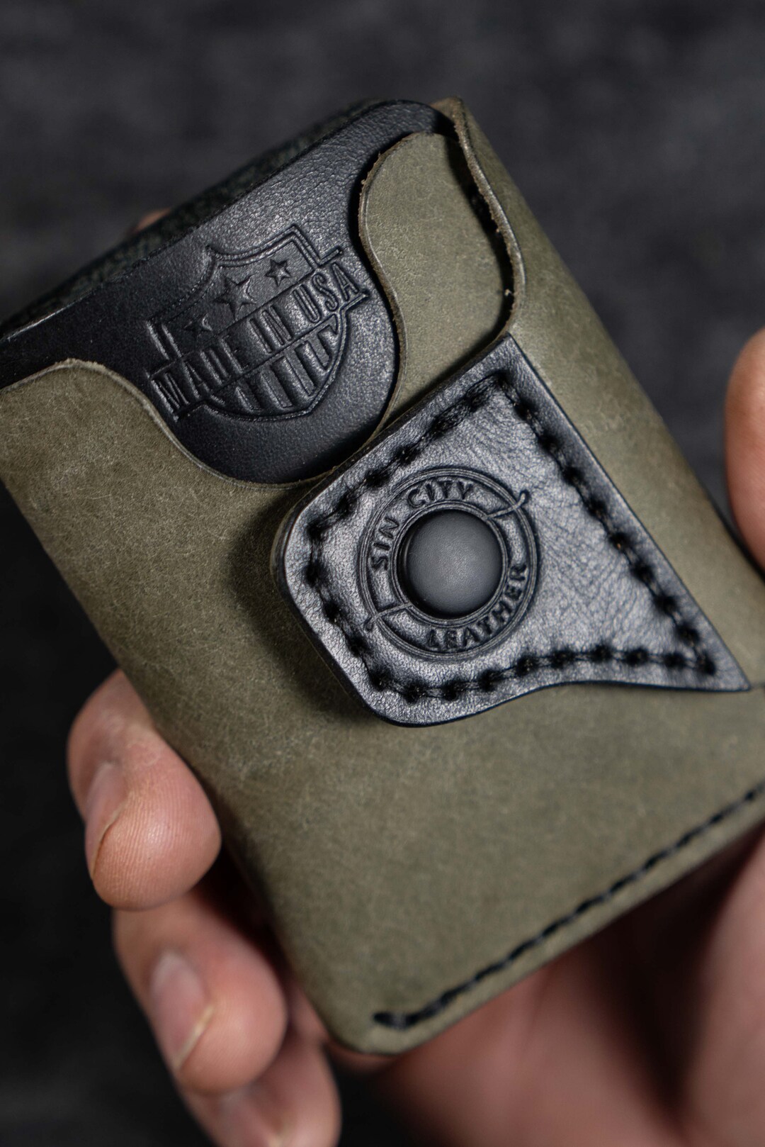 The Rat Pack V2. Rugged Wallet, Edc Wallet, Minimalist Wallet.front ...