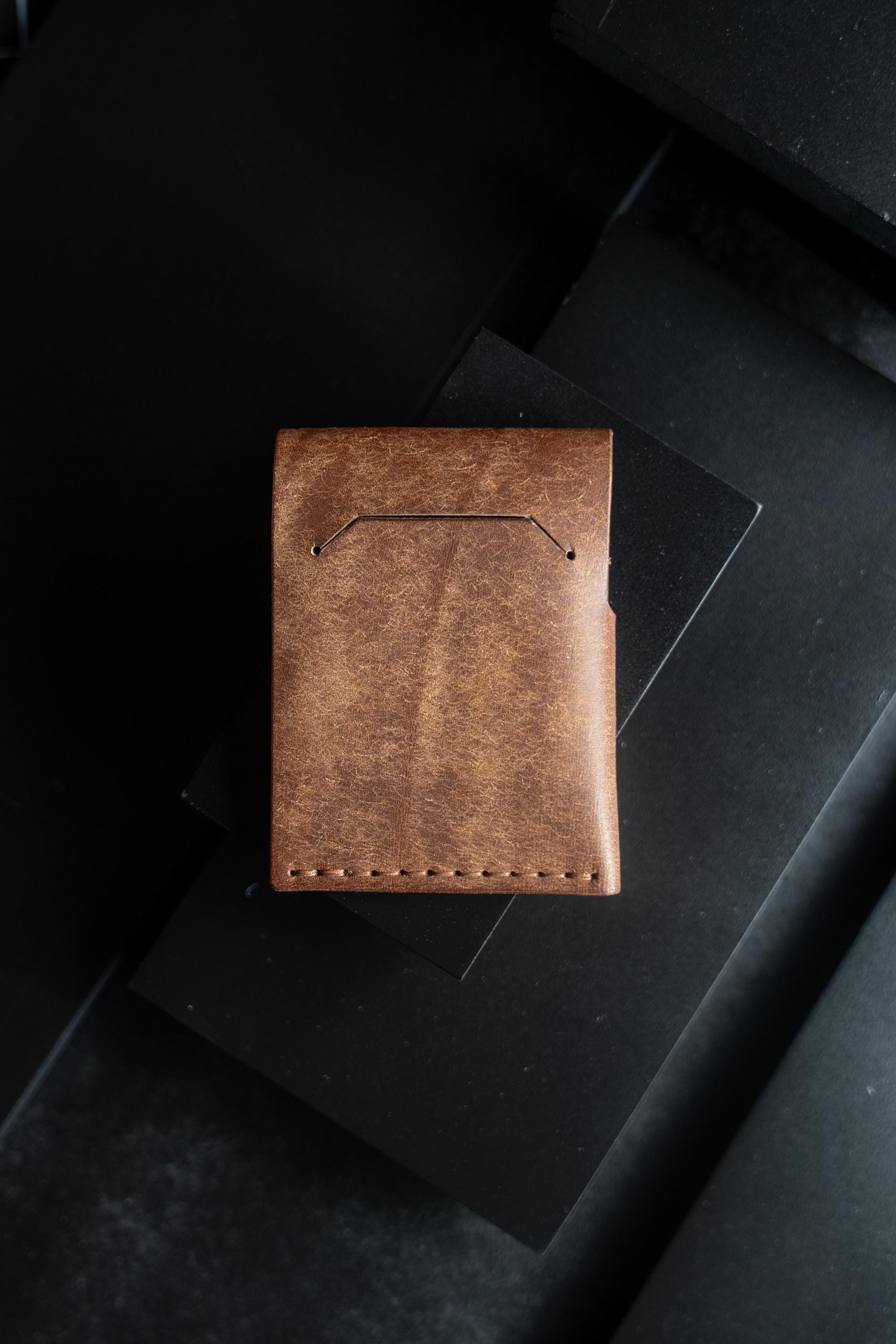 The Classic Tuck Handmade Full Grain Leather Tuck Wallet: Slim ...