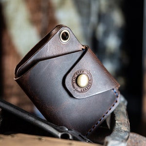 The Rat Pack Handmade Leather Wallet Everyday Carry - Etsy