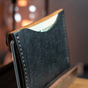 THE WOODFORD. Minimalist Wallet - Etsy