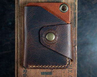 The Rat Pack, Natural Bone Waxy. Minimalist Wallet - Etsy