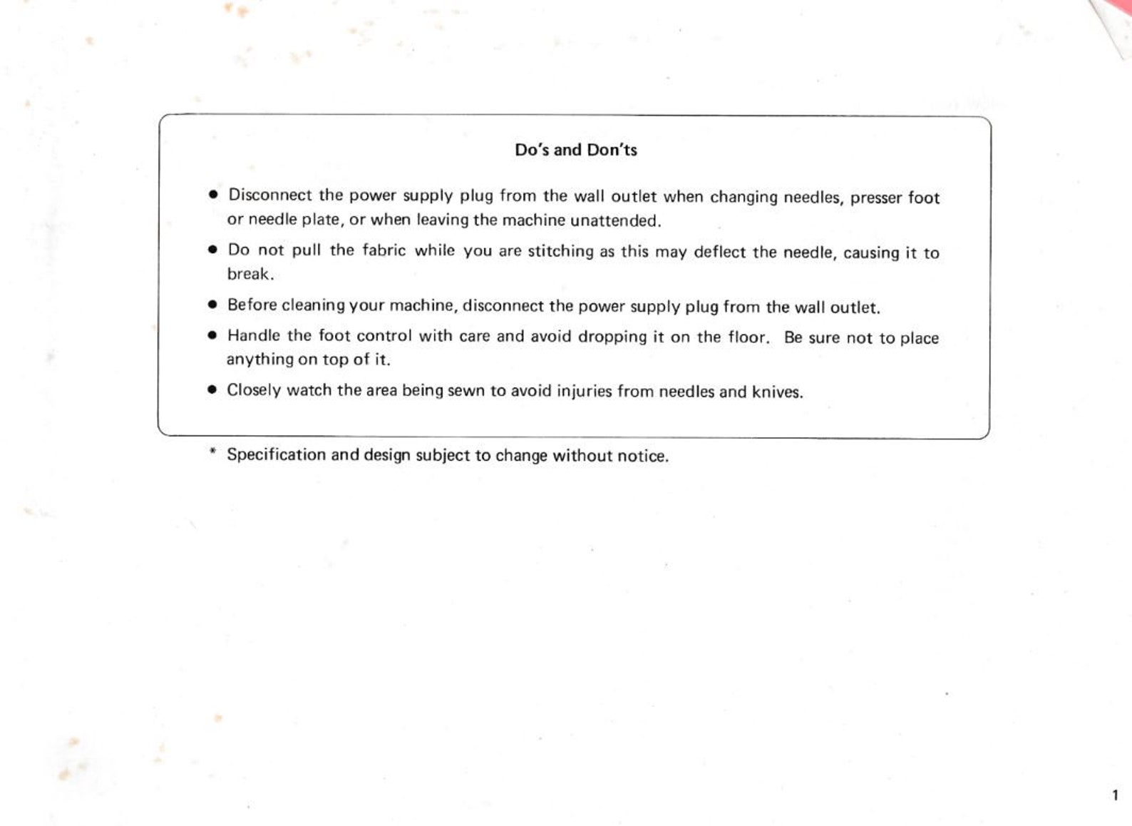 Original Janome My-lock 134D Series Overlock. - Instant PDF Download ...