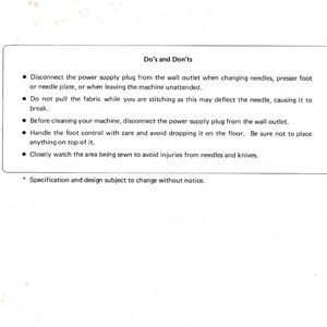 Original Janome My-lock 134D Series Overlock. - Instant PDF Download ...