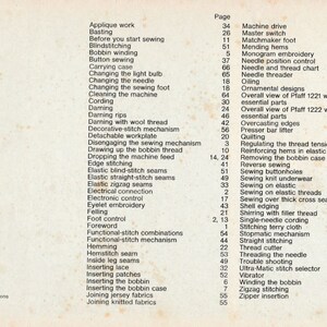 Pfaff 1221, 1222 Series Sewing Machine Manual. Instant PDF Digital Download. Scanned Original in ...