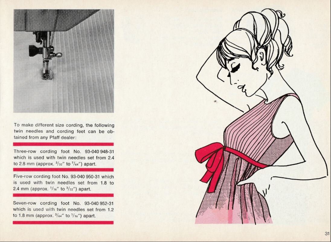 Pfaff 1221, 1222 Series Sewing Machine Manual. Instant PDF Digital Download. Scanned Original in ...
