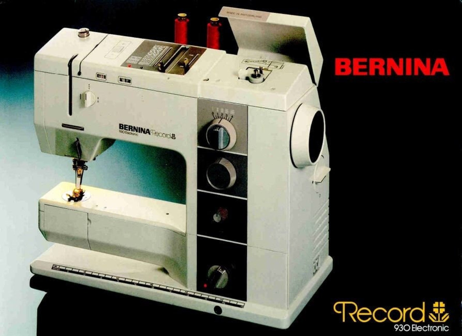 Bernina Record 930 Sewing Machine Instruction Manual (PDF Download) - Etsy