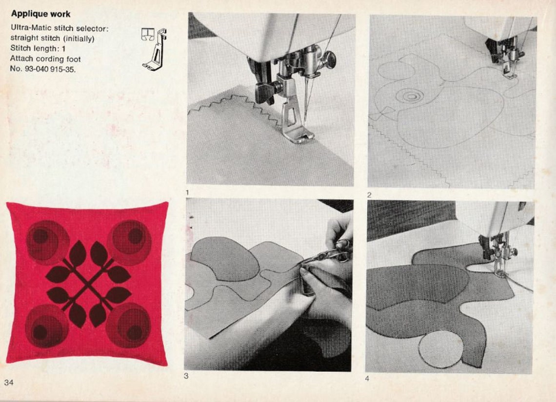 Pfaff 1221 1222 Sewing Machine Manual, Original Scanned PDF (digital ...