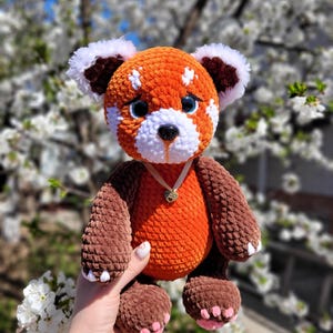 Red Panda Amigurumi Plush Toy – Crochet Red Panda – Handmade Soft Toy ...