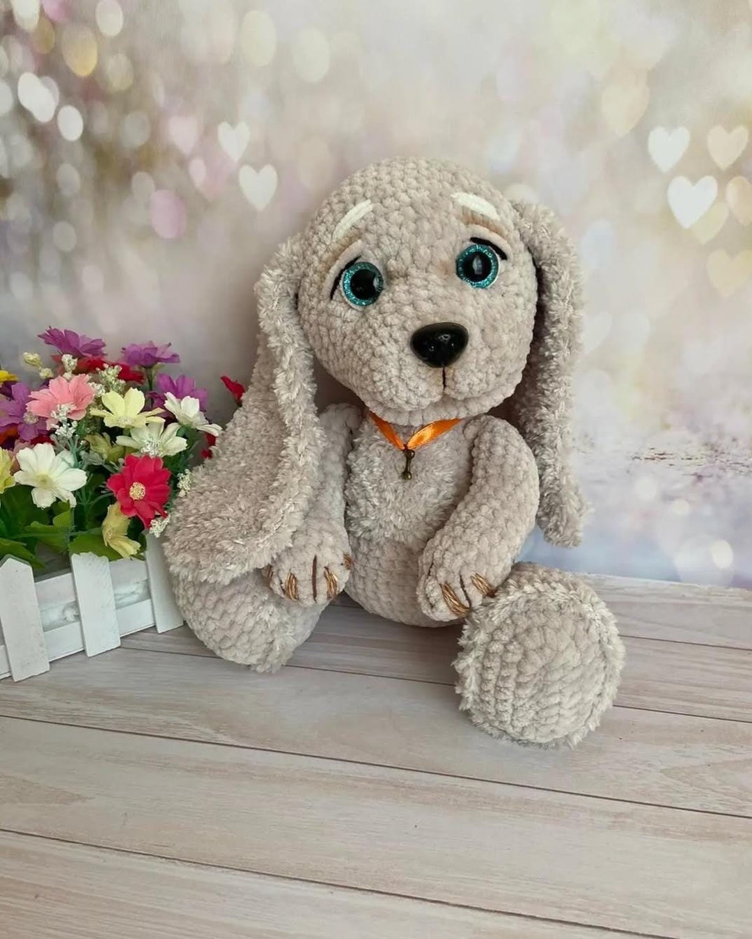Crochet Cocker Spaniel Toy, Plush Dog, Amigurumi Spaniel Dog, Crochet ...