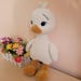 Goose Duck Plush Crochet Toy, Amigurumi White Goose, Soft Bird Stuffed ...