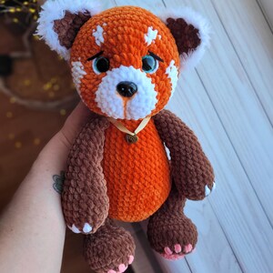 Red Panda Amigurumi Plush Toy – Crochet Red Panda – Handmade Soft Toy ...