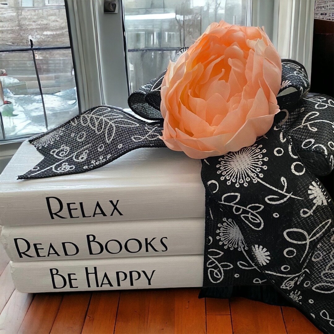 Custom Made Painted Books / Made to Order Painted Books / Design Your ...