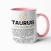 Taurus Star Sign Taurus Mug Cup Taurus Gift Ideas Taurus - Etsy