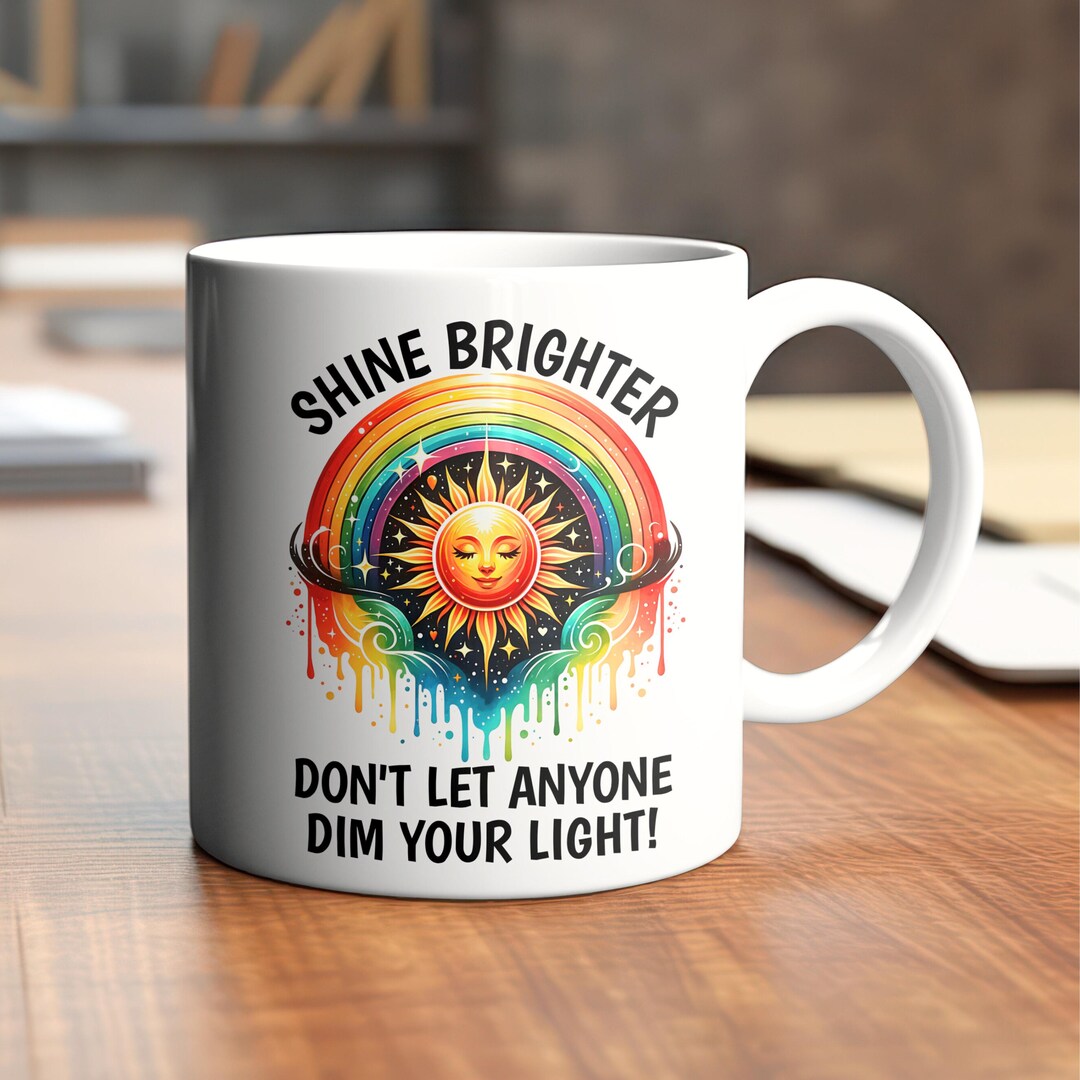 Female Empowerment Mug Positive Energy Mug, Gift for Her Self-love Mug ...