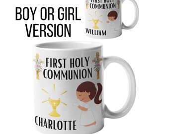 Personalised Girls First Holy Communion Mug - Etsy UK