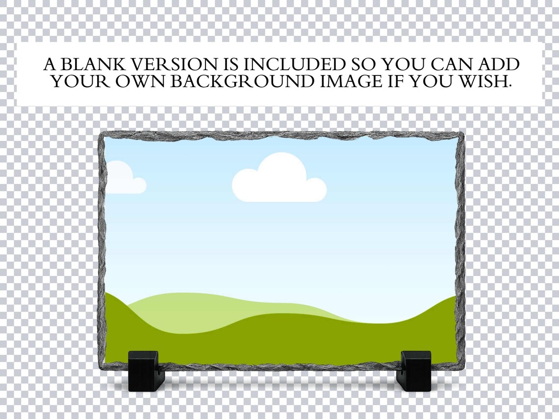 Memorial Photo Slate Canva Template: Remembrance Gift (digital Download ...