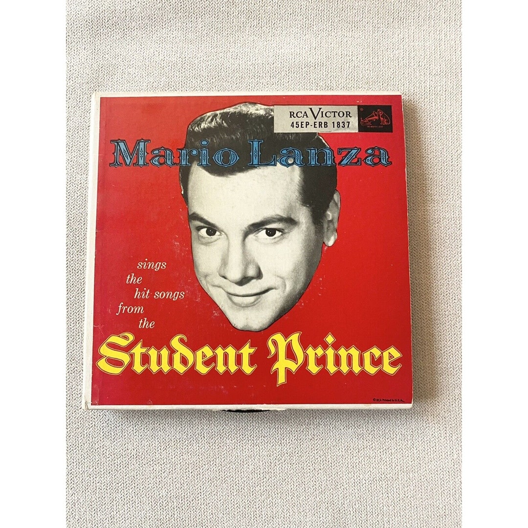 Mario Lanza Sings Hit Songs From the Student Prince LP RCA Victor LM ...