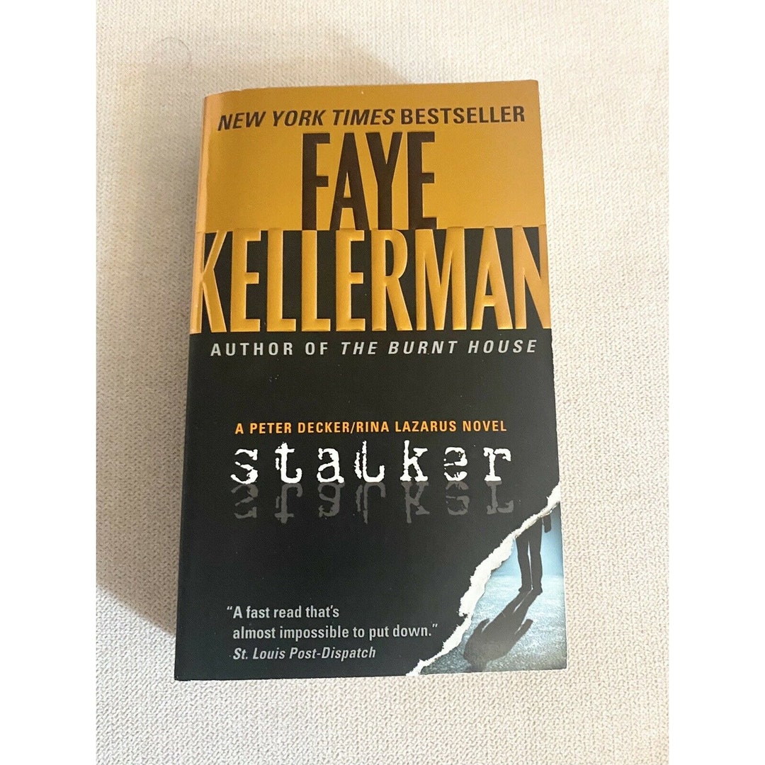Stalker: Peter Decker/rina Lazarus Paperback Faye Kellerman Rare Cover ...