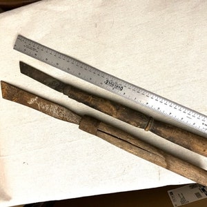 Primitive Farm Chisels/rustic Tools- Set of Two - Etsy