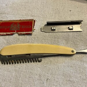 Antique Durham Duplex Straight Razor and Case - Etsy