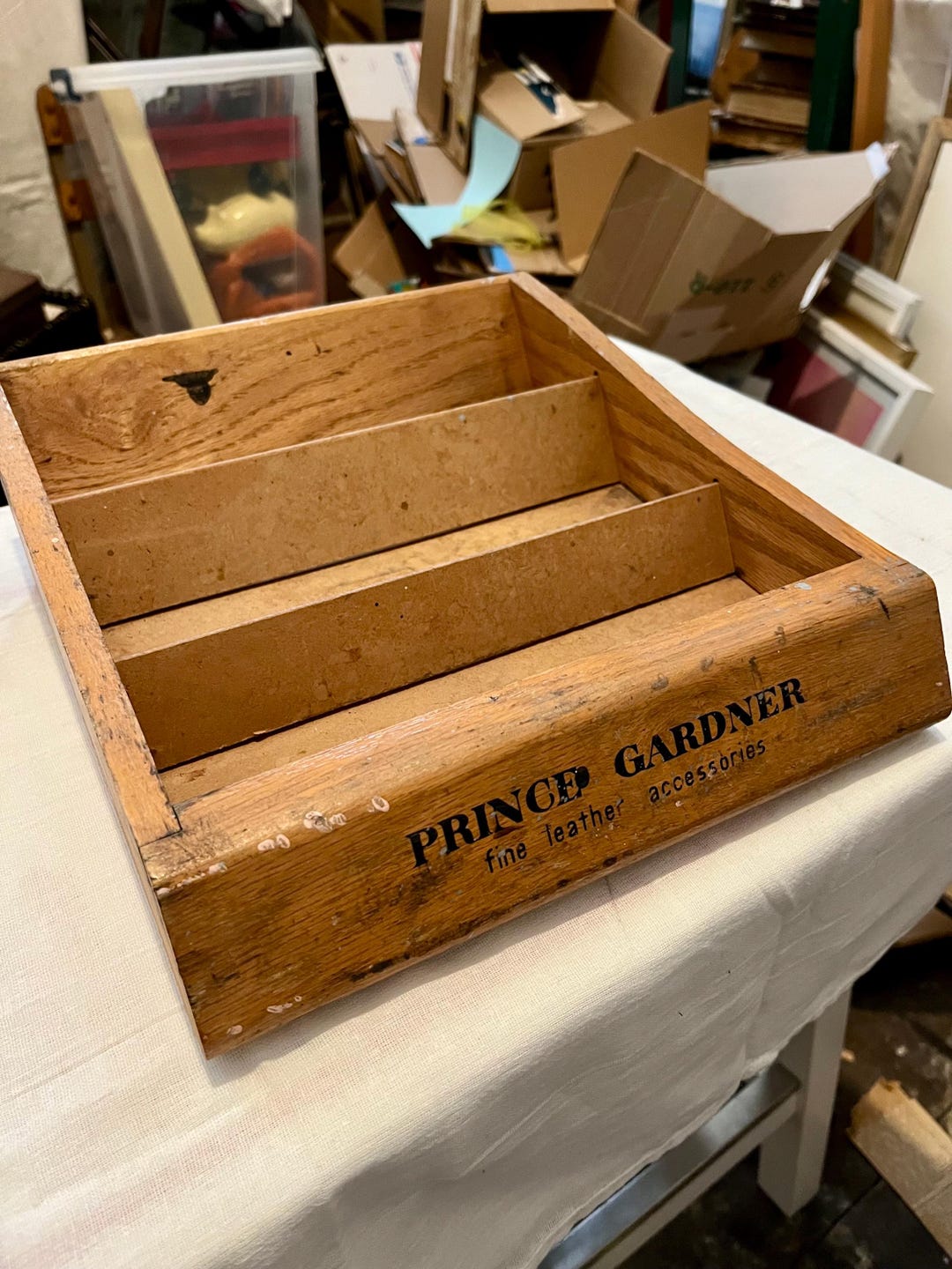 Vintage Prince Gardner Fine Leather Accessories Store Display Box - Etsy