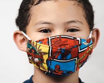 Spiderman Mask Kids | Etsy