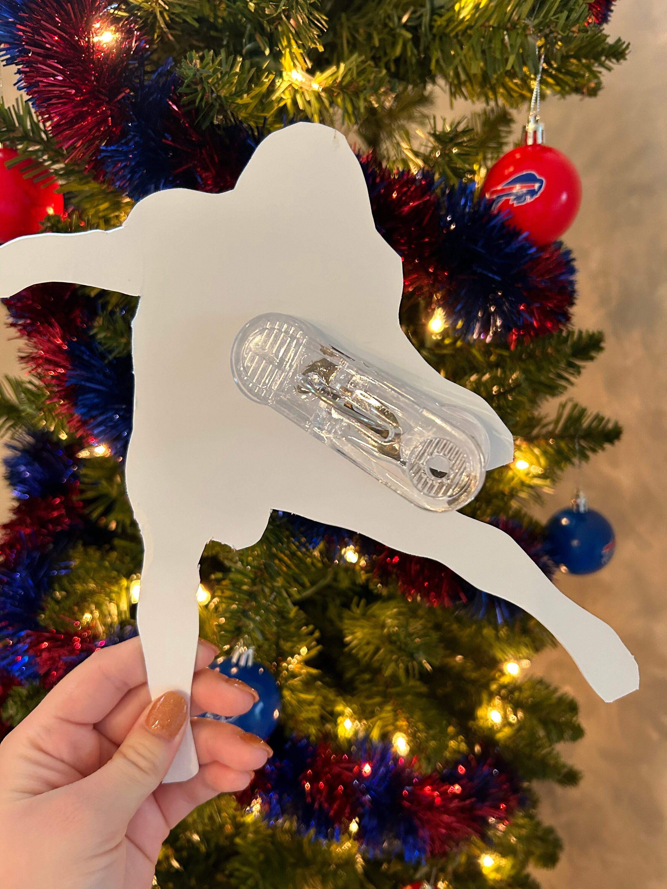 Josh Allen Buffalo Bills Tree Topper - Etsy