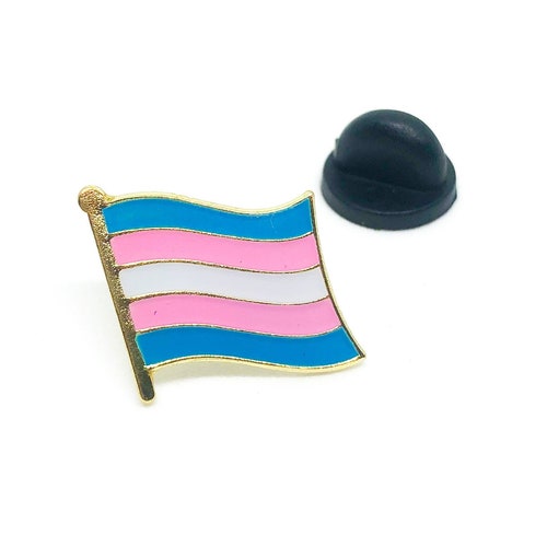 Trans Pride Enamel Pin - Etsy