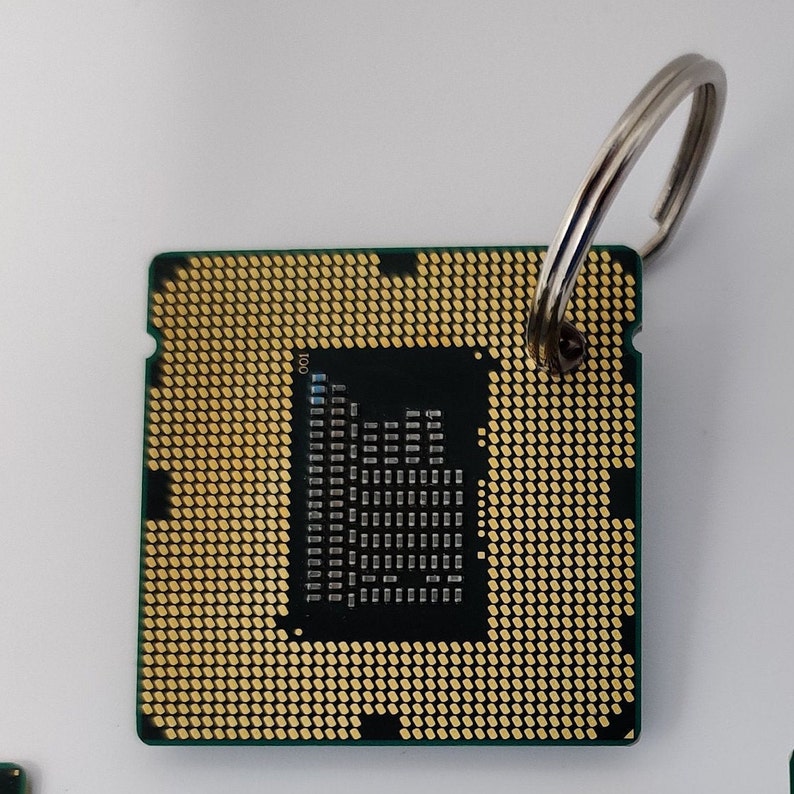 Intel Core I9-10900k CPU Keychain With Keyrings Processor - Etsy Israel
