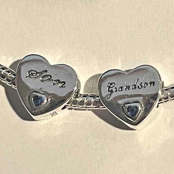 Pandora Grandson Charm - Etsy