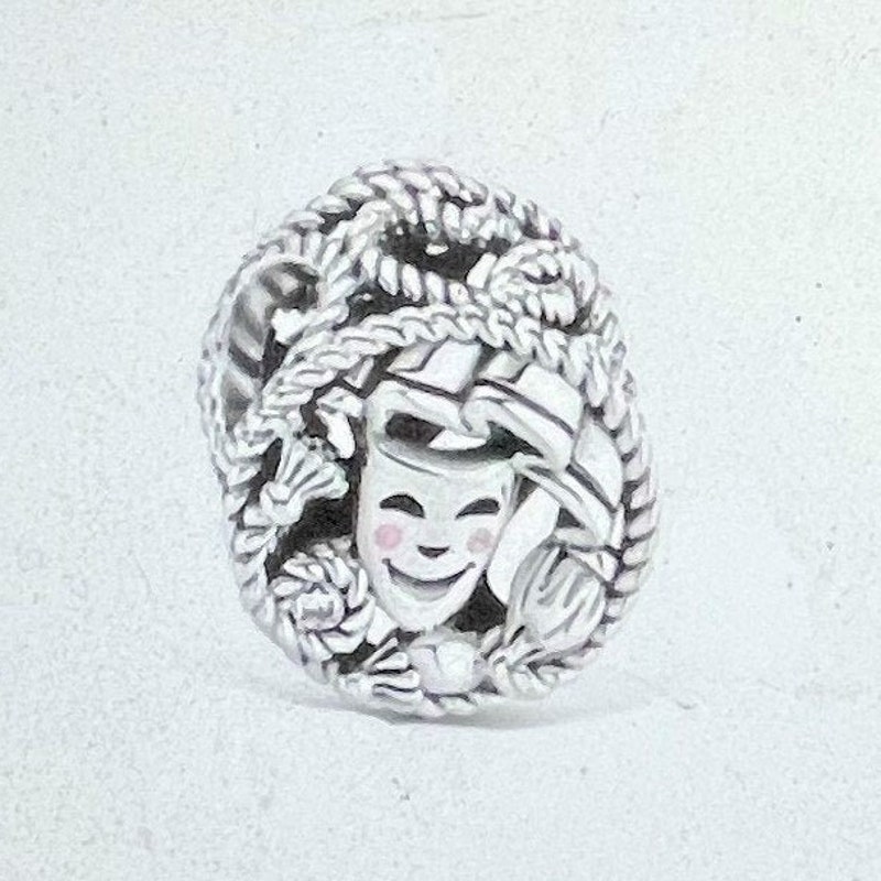 Drama Masks Charm - Etsy