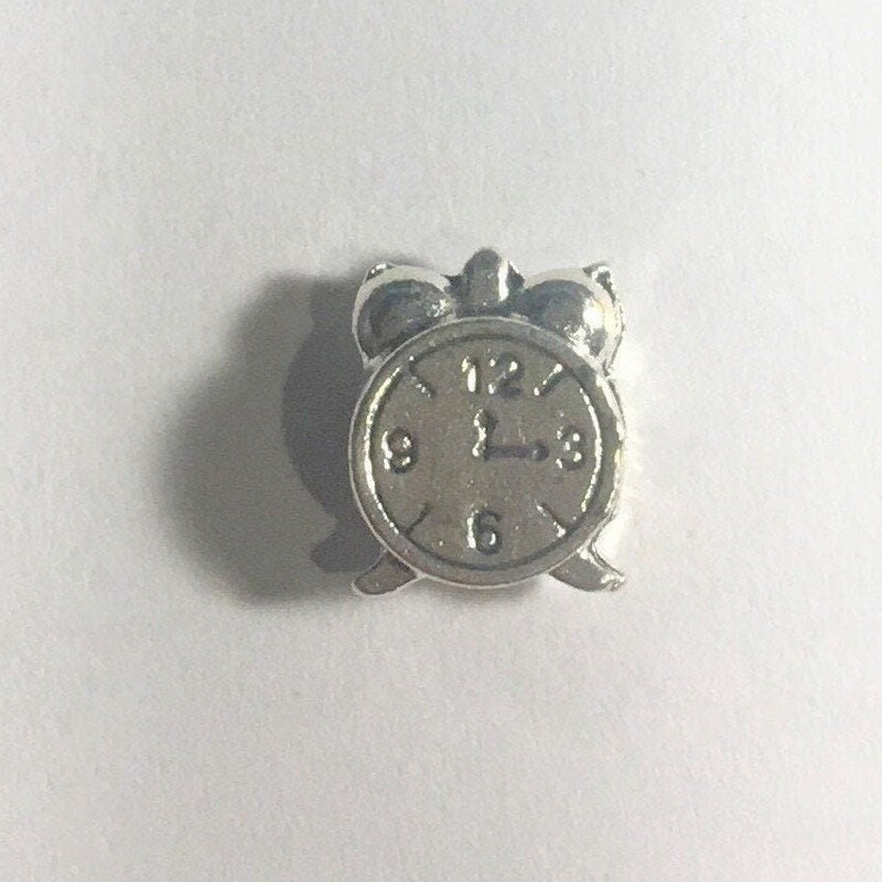 Clock Charm - Etsy