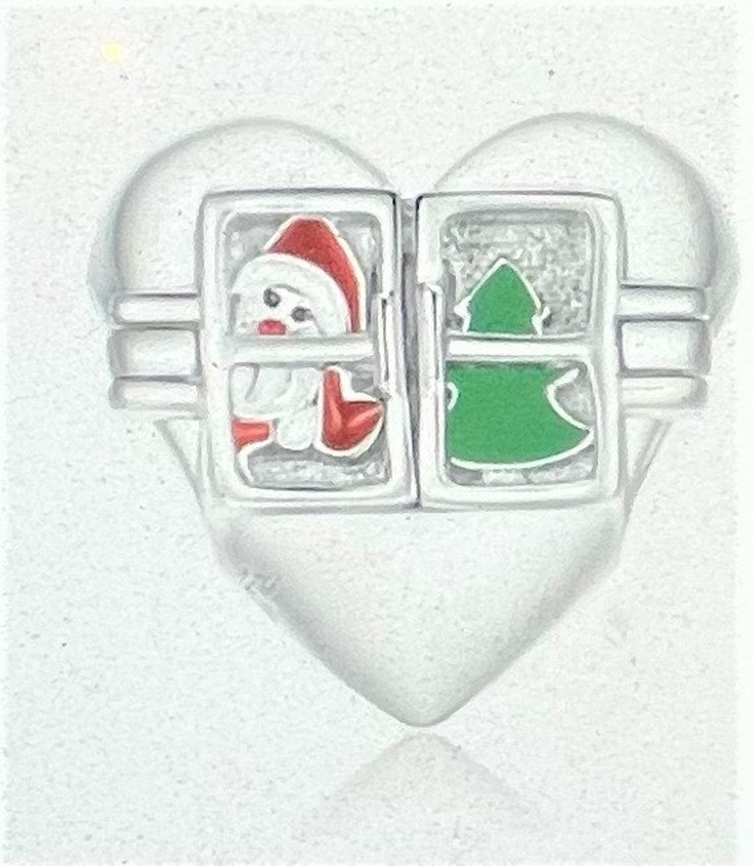 Christmas Wishes Charm Fits Pandora Bracelet , Santa Claus , Santa ...