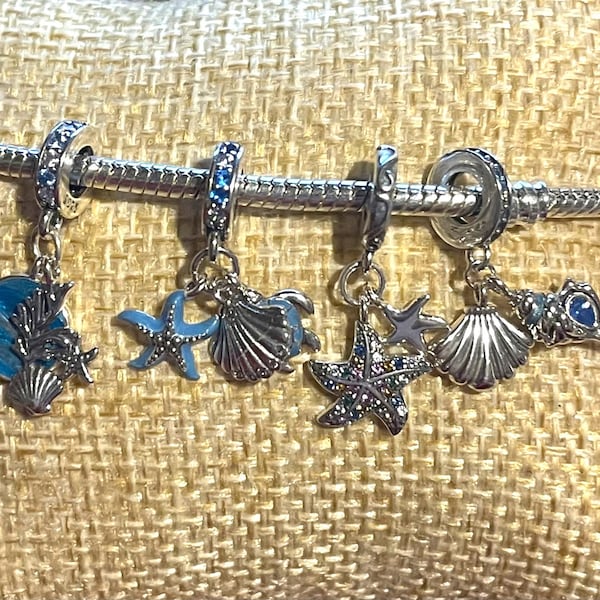 Silver Seashell Bracelet - Etsy