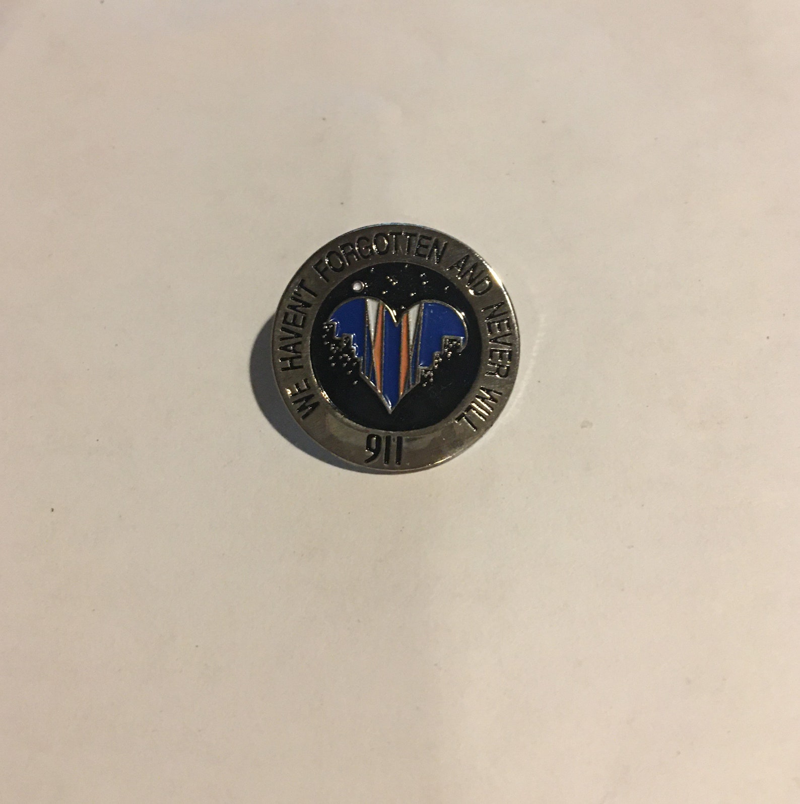USA PIN We Haven't Forgotten and We Never Will 9-11 Lapel - Etsy