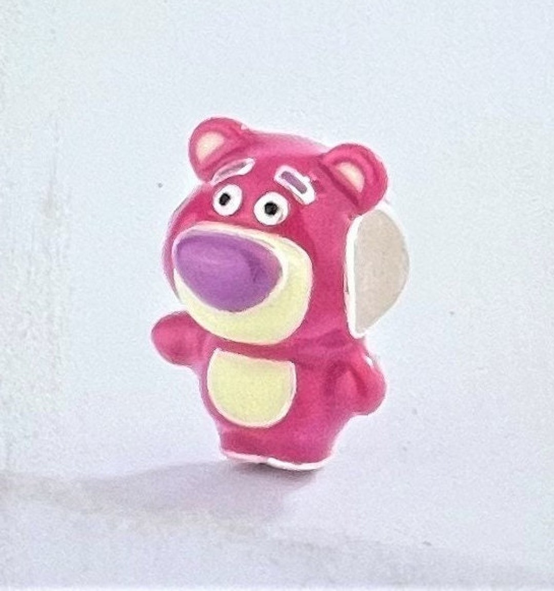Toy Story Lotso Huggin Bear Charm Fits Pandora Bracelet , 925 Sterling ...