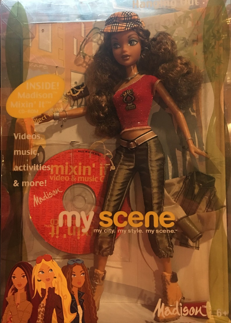 My Scene Barbie Doll Hanging Out Madison Barbie Doll - Etsy