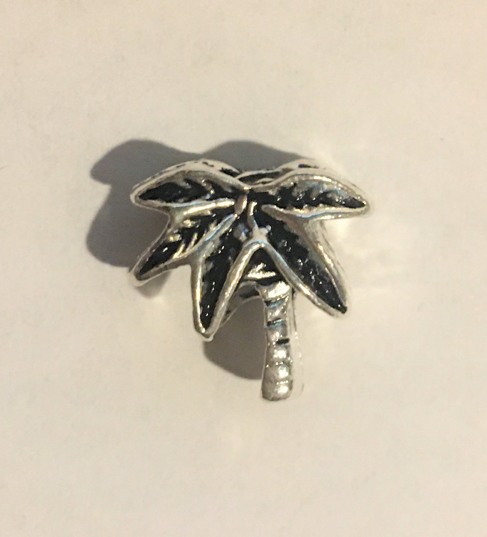 Pandora Style Tropical Palm Tree Charm Bead Silver - Etsy