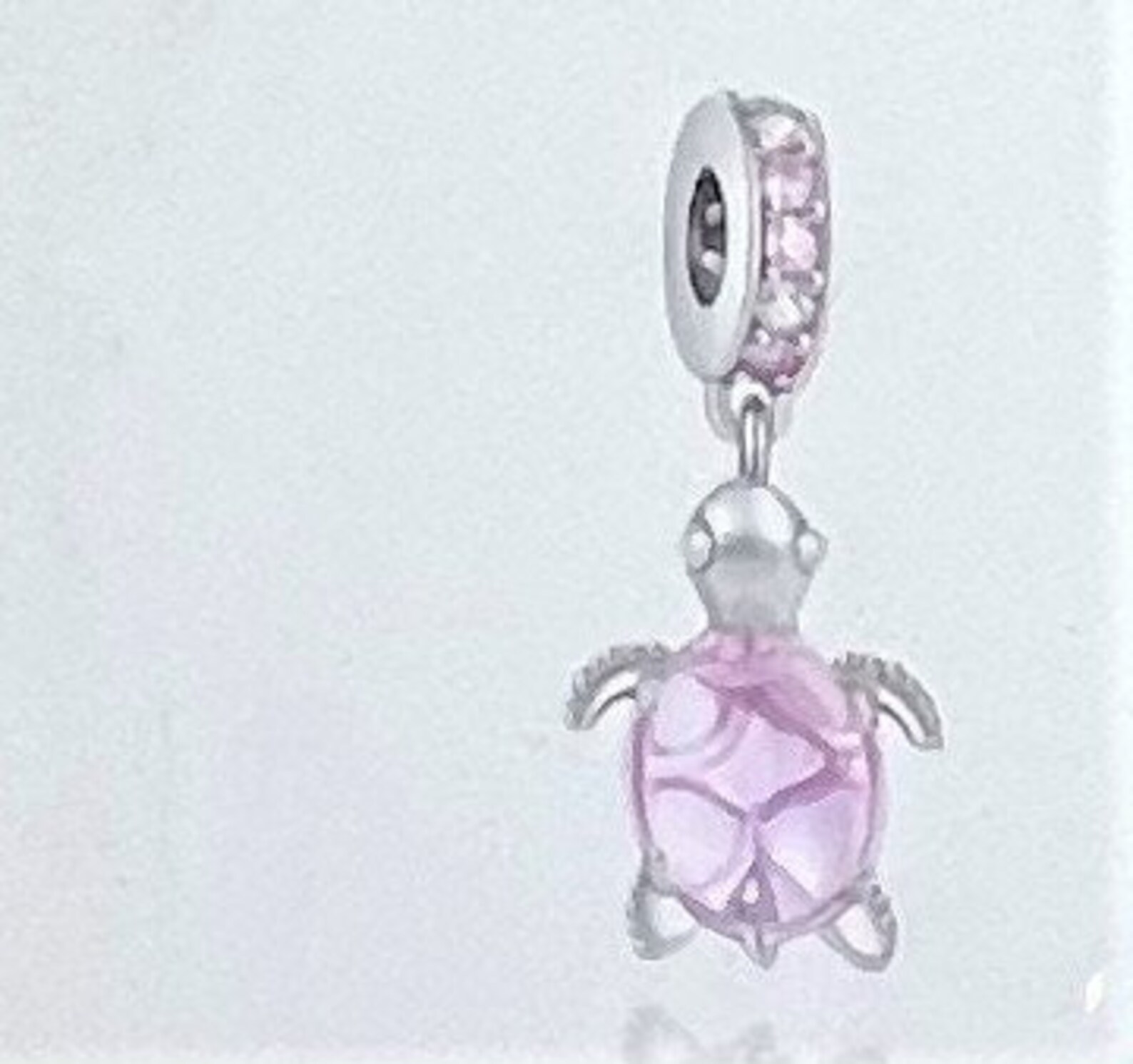 Pandora Style Murano Glass Sea Turtle Dangle Charm Blue | Etsy