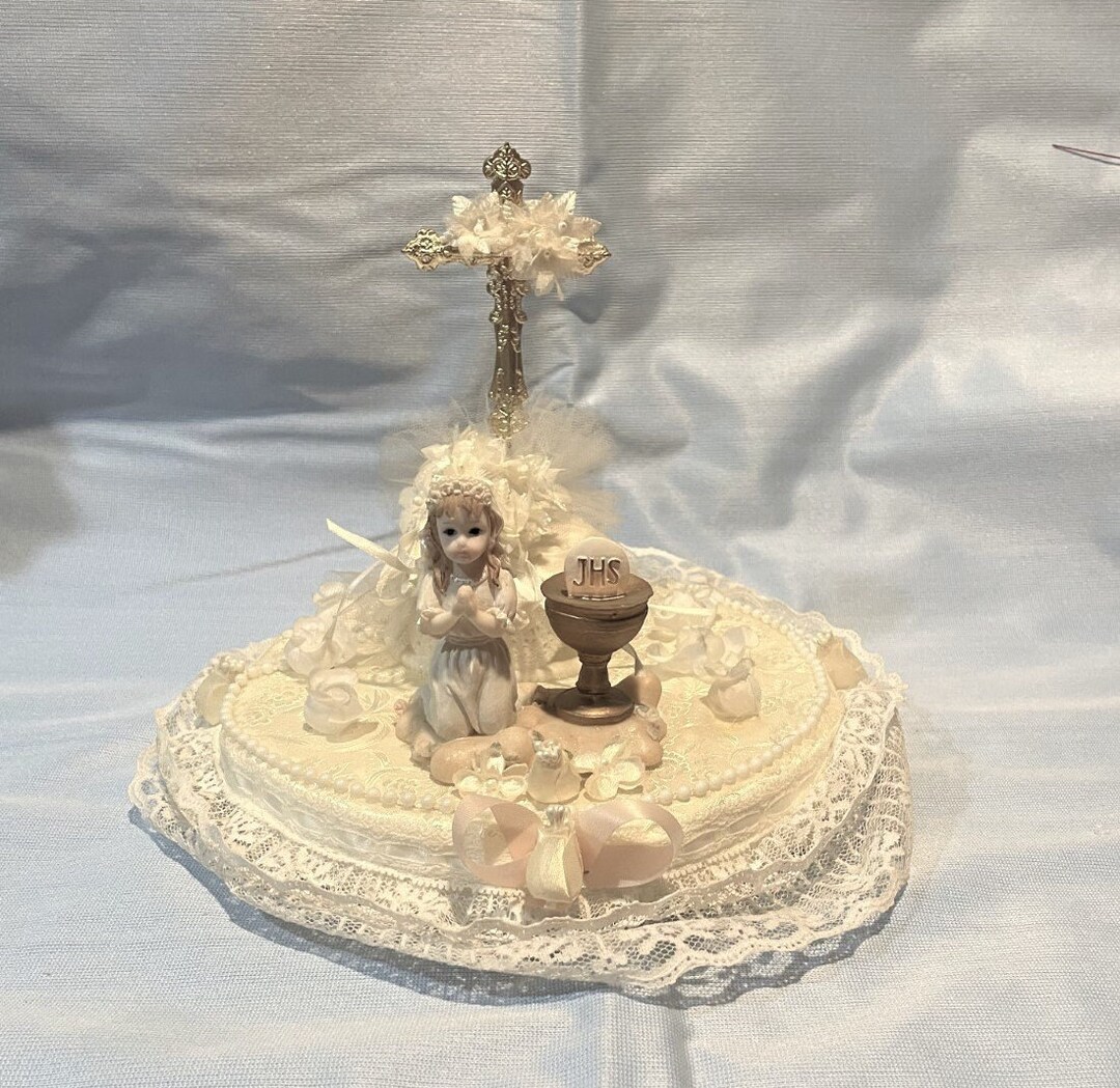 Vintage Fist Communion Centerpiece , Girl's Communion - Etsy