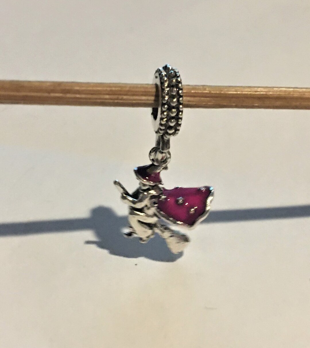 Flying Witch on Broom Broomstick Charm Fits Pandora Bracelets , Witch ...