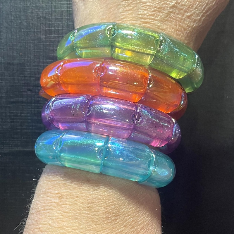 Acrylic Bracelet - Etsy