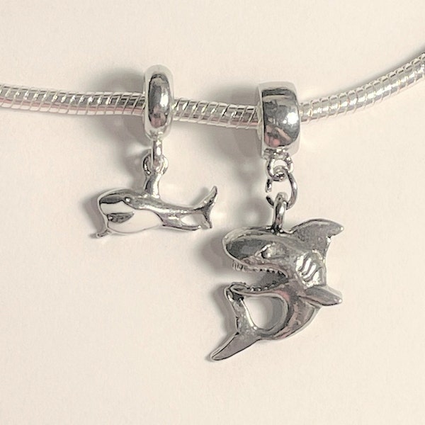 Shark Charm - Etsy