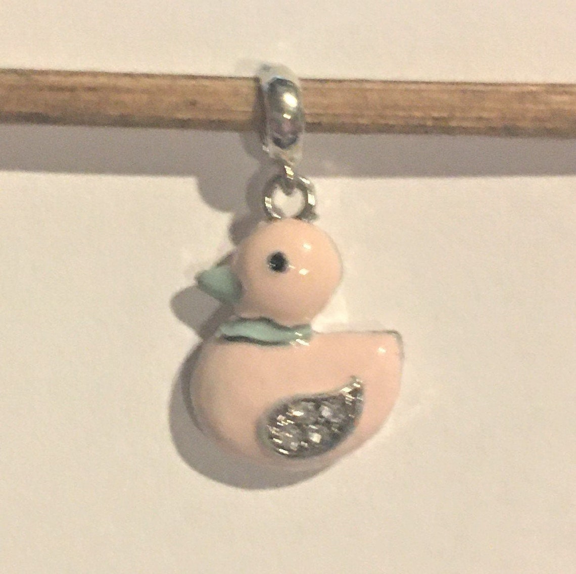 Pink Rubber Duck Dangle Charm Fits Pandora Bracelets Rubber - Etsy