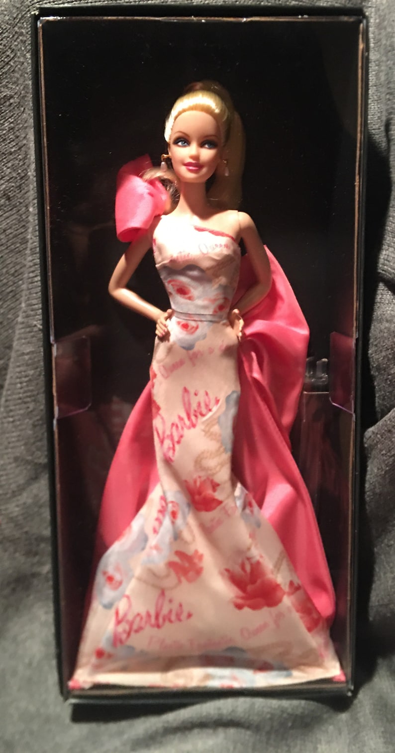 Vintage Rose Splendor Barbie Doll Pink Label Robert Best - Etsy
