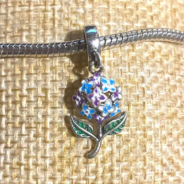 Hydrangea Charms - Etsy