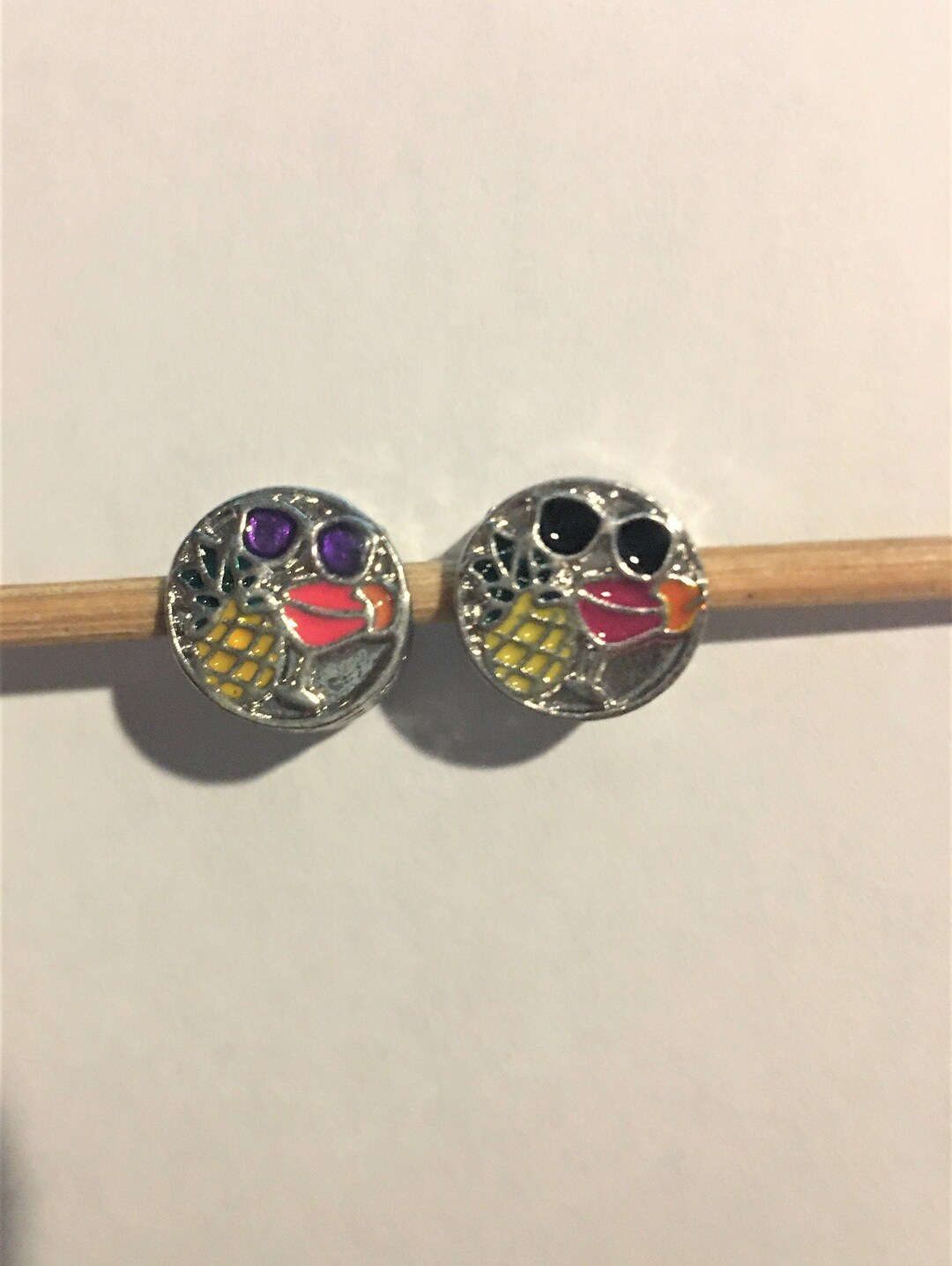 Summer Fun Charm , Fits Pandora Bracelets , Cocktail Charm, Sunglasses ...